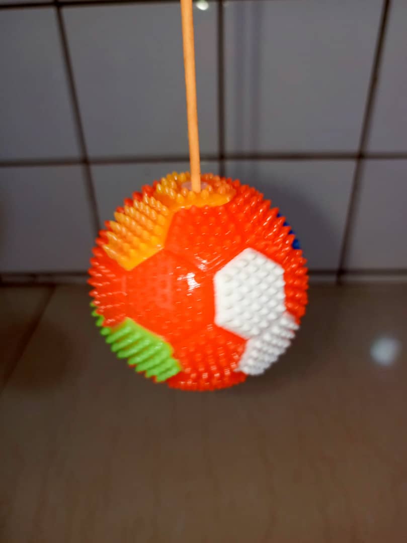 Pet flashing spiky ball | SUPERIOR ANIMAL CLINIC