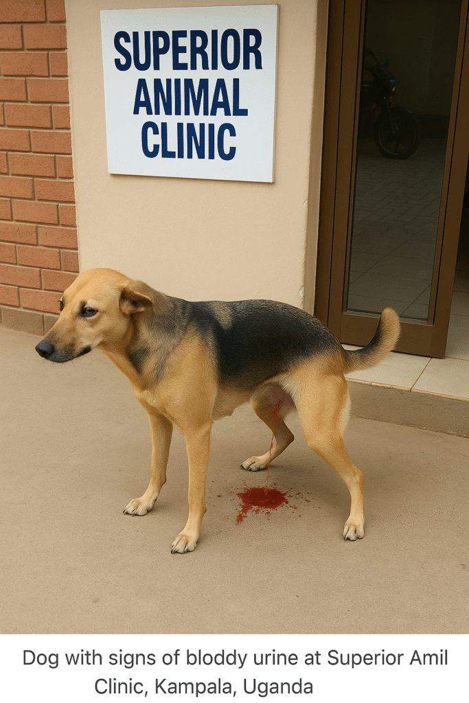 Bloody Urine in Dogs: Causes, Treatment, and Prevention in Kampala ...